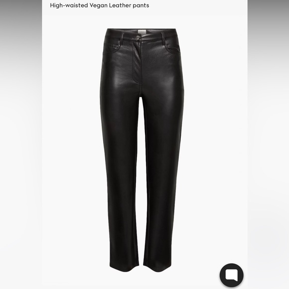 Aritzia | Pants & Jumpsuits | Aritzia Leather Pant | Poshmark